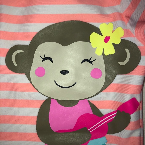 Carter's | Swim | Carters Hula Monkey 2 Piece Swimsuit 2t | Poshmark